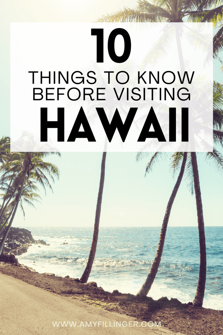10 things to know before going to Hawaii | Tips for visiting Hawaii