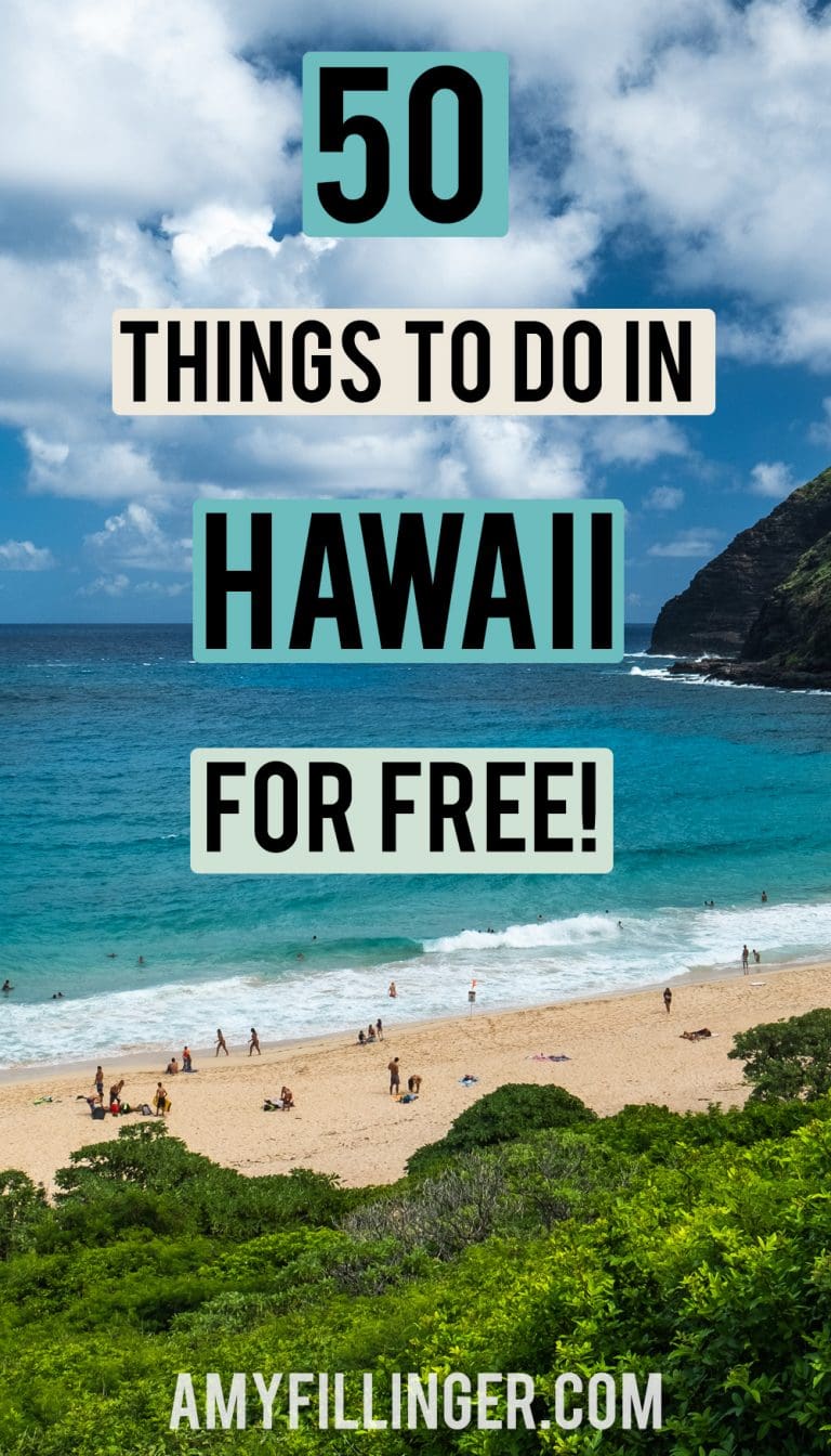 50 free things to do in Hawaii on Oahu, Kauai, Big Island and Maui