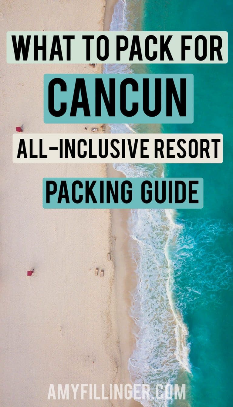 What to pack for Cancun (Cancun packing list)