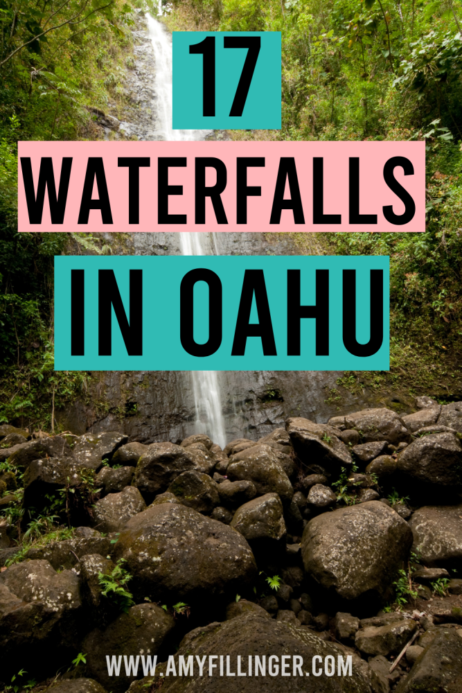 The 17 best waterfalls in Oahu (Oahu waterfall locations)